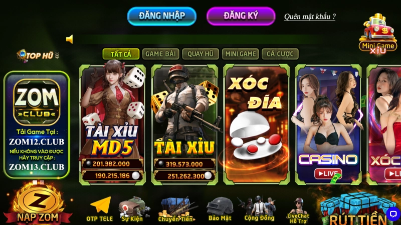 ZOMCLUB | Tải App game ZOM CLUB IOS, Android, APK bản chính thức